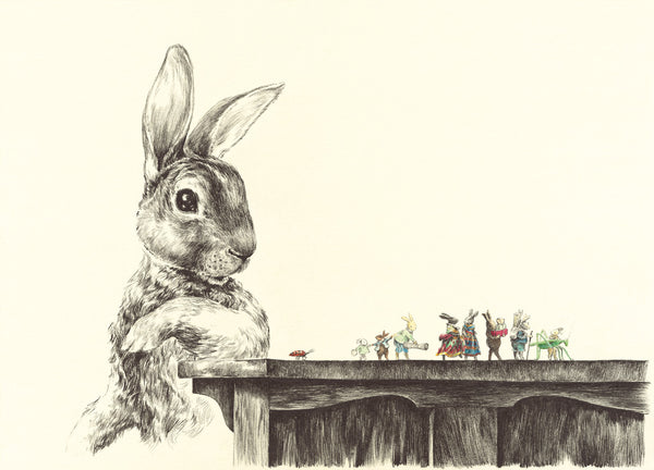 Tiny Rabbits, Big Rabbit – Elise Hurst